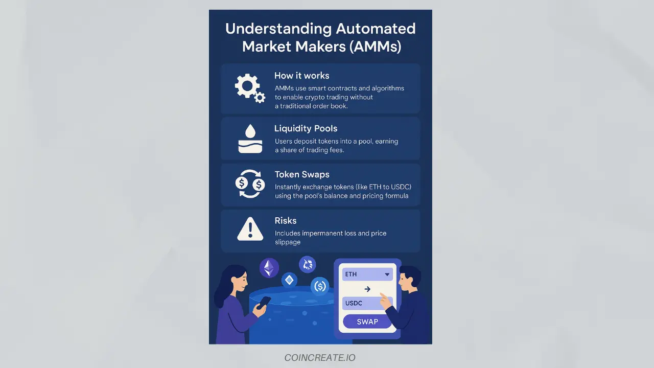 Automated Market Makers - How Do AMMs Work In Crypto?